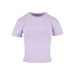 Karl Kani T-Shirt &raquo;Damen KW221-121-1 KK Autograph Tight Tee&laquo; 1 Stk. purple XS XS KOMFORT OHNE GRENZEN: Genie&szlig;en Sie den ganzen Tag &uuml;ber h&ouml;chsten...