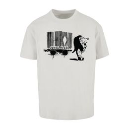Merchcode T-Shirt &raquo;Brandalised - Barcode Leopard Heavy Oversize Tee&laquo; 1 Stk. lightasphalt M M Verschiedene Designs und Farben zur Auswahl
