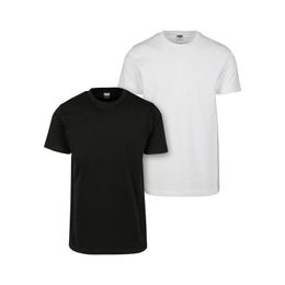 Urban Classics T-Shirt &raquo;Herren Basic Tee 2-Pack&laquo; 1 Stk. black/white M M Vielseitige T-Shirts f&uuml;r jeden Anlass