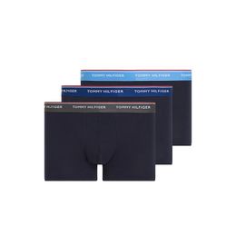 Tommy Hilfiger Underwear Trunk &raquo;3P WB TRUNK&laquo; Packung, 3er-Pack, 3 Stk. mit Logo-Elastikbund Blue Spell/Anchor Blue/Dark Ash M (50) - 3 Stk. 3 Stk....
