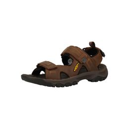 Keen Sandale &raquo;Sandalen Leder/Textil&laquo; Bison Brown 47,5 47,5 Verschluss: Klettverschluss
