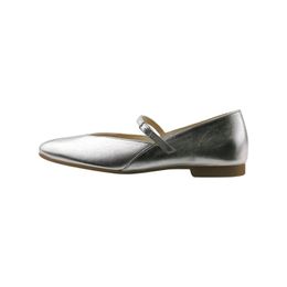 Paul Green Damen Riemchenballerina &raquo; Ballerinas Leder&laquo; silber 37