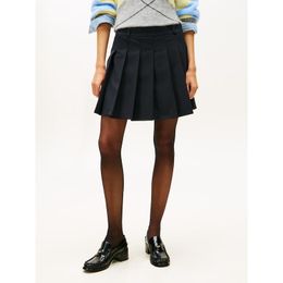 Tommy Hilfiger Damen Plisseerock &raquo;TIMELESS WOOL PLEATED MINI SKIRT&laquo; mit Wolle 42
