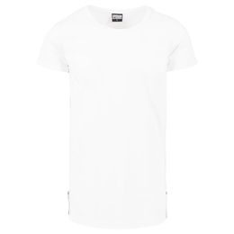 Urban Classics Damen Urban Classics T-Shirt &raquo; Herren Long Shaped Side Zip Tee&laquo; 1 Stk. XL