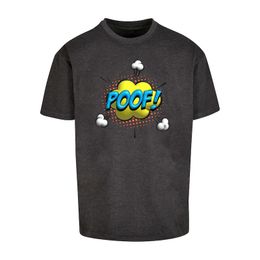 Merchcode T-Shirt &raquo;Herren POOF Comic Heavy Oversized Tee&laquo; 1 Stk. charcoal M M Vielseitige T-Shirts f&uuml;r jeden Anlass