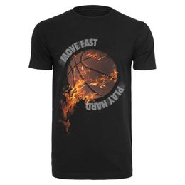 MisterTee T-Shirt &raquo;Herren Burning BBall Tee&laquo; 1 Stk. black S S Vielseitige T-Shirts f&uuml;r jeden Anlass