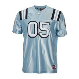 Fubu T-Shirt &raquo;Herren FM232-007-1 Corporate Football Jersey&laquo; 1 Stk. light blue/black/white XL XL Vielseitige T-Shirts f&uuml;r jeden Anlass