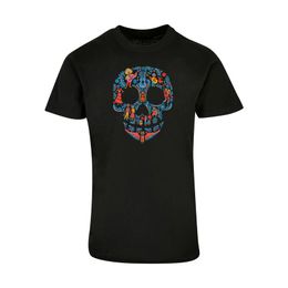 ABSOLUTE CULT T-Shirt &raquo;Herren Coco - Skull Pattern Basic T-Shirt&laquo; 1 Stk. black L L Vielseitige T-Shirts f&uuml;r jeden Anlass