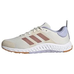 adidas Performance Sportschuh 'Everyset Trainer' Damen Gr&ouml;&szlig;e 43/43.5 beige / himmelblau / braun / wei&szlig;