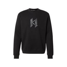 K by KARL LAGERFELD Karl Lagerfeld Sweatshirt male Black size XXXL