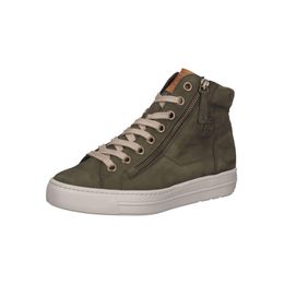 Paul Green Sneaker in Oliv/Braun | Gr.: 35,5
