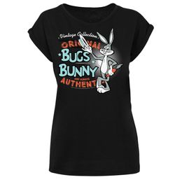 F4NT4STIC T-Shirt Looney Tunes Vintage Bugs Bunny in schwarz | Gr.: M
