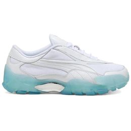 Puma Low-Top Sneaker - Puma Skope WP Skepta White Regal Blue - Gr. 45 (EU) - in Wei&szlig; - f&uuml;r Damen