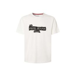 Pepe Jeans T-Shirt 'GRIFFIN' Herren Gr&ouml;&szlig;e M schwarz / offwhite
