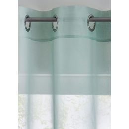 bonprix Gardinen aus leichtem Voile auch in extralang (2er Pack), gr&uuml;n