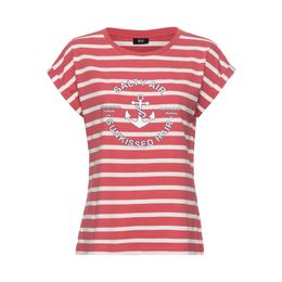 H.I.S. H.I.S Damen T-Shirt, rot, Gr&ouml;&szlig;e 36/38