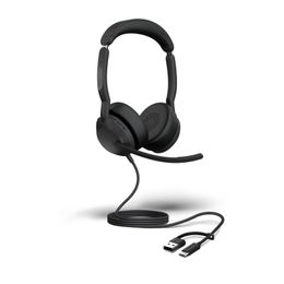 Jabra Evolve2 50 UC Stereo kabelgebundenes Headset, USB-C, USB-A