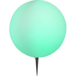 Au&szlig;en-Stehlampe Globo LIGHTING "TOULA", wei&szlig;, H:56cm &Oslash;:40cm, Leuchten, Terrassenlampe, Gartenlampe, Au&szlig;enlampe, Design