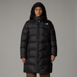 Steppmantel The North Face "W SAIKURU PARKA", Damen, Gr. XS, schwarz (tnf schwarz), Obermaterial: 100% Polyester, normal, M&auml;ntel Steppmantel, mit volumin&ouml;ser Isolierung, aus Polyester, l&auml;ssige Silhouette