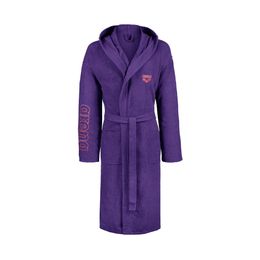 arena Bademantel 'ZEPPELIN LIGHT' Herren Gr&ouml;&szlig;e XL violettblau / hellpink
