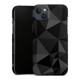 DeinDesign iPhone 14 Plus Handy Premium Case Smartphone Handyh&uuml;lle Schutzh&uuml;lle matt Geometric Muster Abstract Premium Case