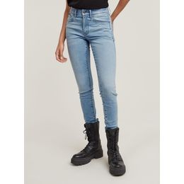 G-Star Raw 5-Pocket-Jeans G-STAR "3301 Skinny Jeans", Damen, Gr. 31, L&auml;nge 34, lt aged, Obermaterial: 7% Elastomultiester, 1% Elasthan, Jeans 5-Pocket-Jeans