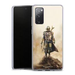 DeinDesign Galaxy S20 FE Handy Silikon H&uuml;lle Case transparent Handyh&uuml;lle Official Licensed Product The Mandalorian Star Wars Silikon Case