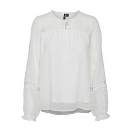 V&eacute;ro Moda Vero Moda Bluse 'VMLEAH' Damen Gr&ouml;&szlig;e XS wei&szlig;