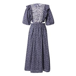 Warehouse Kleid Damen Gr&ouml;&szlig;e 40 navy / wei&szlig; Winterkleid