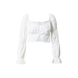 Femme Luxe Bluse 'PERLA' Damen Gr&ouml;&szlig;e L wei&szlig;