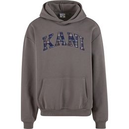 Karl Kani Sweatshirt 'Serif' Herren Gr&ouml;&szlig;e XXL dunkelblau / dunkelgrau / wei&szlig;