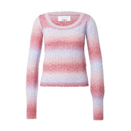 florence by mills Exclusive For About You Pullover 'Airy' Damen Gr&ouml;&szlig;e XS hellblau / lavendel / ros&eacute;