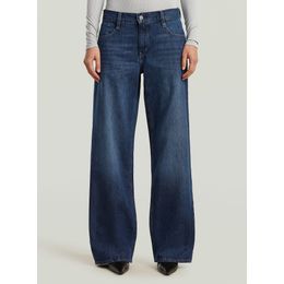 G-Star Raw 5-Pocket-Jeans G-STAR "Judee Low Waist Loose Jeans", Damen, Gr. 29, L&auml;nge 36, worn in indigo veil, Obermaterial: 100% Baumwolle, Jeans 5-Pocket-Jeans