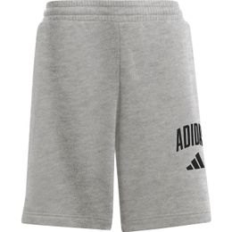 Adidas Shorts Jungen - grau - Gr. 152 - Baumwolle/Polyester