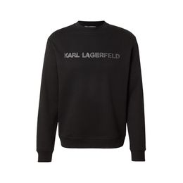 K by KARL LAGERFELD Karl Lagerfeld Sweatshirt Herren Gr&ouml;&szlig;e L grau / schwarz