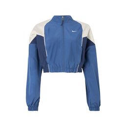 Nike Sportswear Jacke 'SHRUNKEN' Damen Gr&ouml;&szlig;e XS navy / royalblau / wei&szlig;