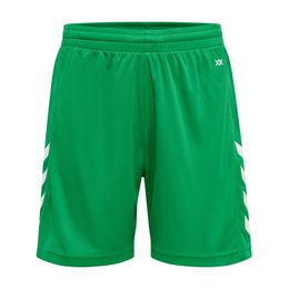 Hummel Sportshorts Jungen Gr&ouml;&szlig;e 164 gr&uuml;n / wei&szlig;