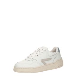 Hub Sneaker 'Court L31' Damen Gr&ouml;&szlig;e 38 dunkelbeige / silber / wei&szlig;