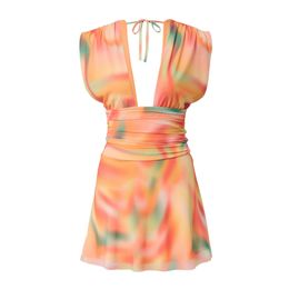 VIERVIER Dress 'Fiona' female size 34 Yellow / Green / Orange / Red