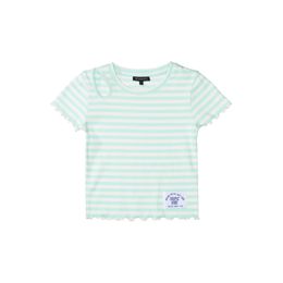 STACCATO T-Shirt M&auml;dchen Gr&ouml;&szlig;e 164 blau / aqua / wei&szlig;