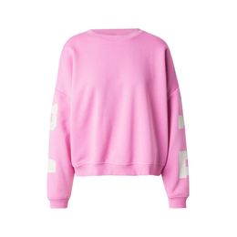 Only Sweatshirt Damen Gr&ouml;&szlig;e M hellpink / wei&szlig;