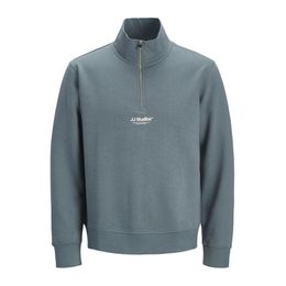 Jack & Jones Jack & Jones Junior Sweatshirt 'JJESoho' boy size 176 Smoke blue / White