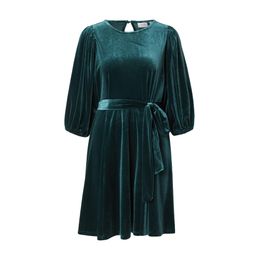 Vila Kleid Damen Gr&ouml;&szlig;e 42 dunkelgr&uuml;n Winterkleid