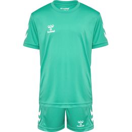 Hummel Trainingsanzug Jungen Gr&ouml;&szlig;e 164 limette / wei&szlig;