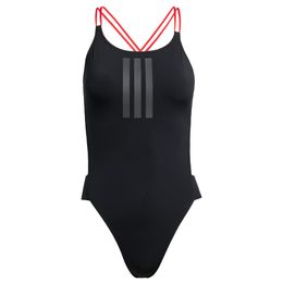 adidas Performance Badeanzug 'RIPSTREAM SUIT' Damen Gr&ouml;&szlig;e S orange / schwarz
