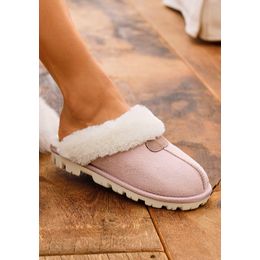 Vivance Dreams by Lascana Damen Pantolette, ros&eacute;, Gr&ouml;&szlig;e 42