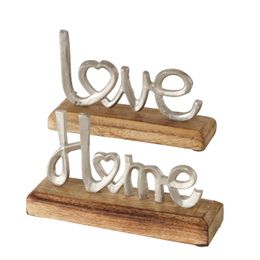 Boltze Schriftzug sortiert LOVE HOME