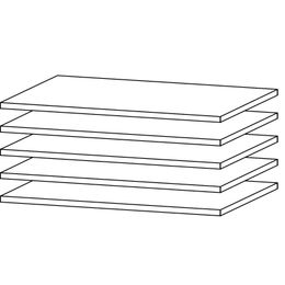 Rauch Fachb&ouml;den 5er-Set 94W5 PRENZLAU