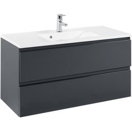 Held Waschtischunterschrank 100 mit Mineralgussbecken CARDIFF
