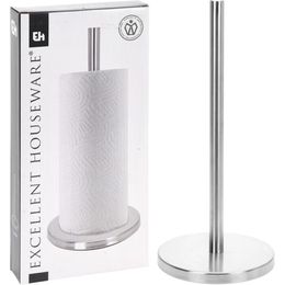 Koopmann K&uuml;chenrollenhalter silber